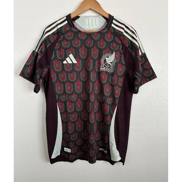 adidas | Shirts | Adidas Mens Size Xl Heatrdy Mexico 224 Home Authentic ...
